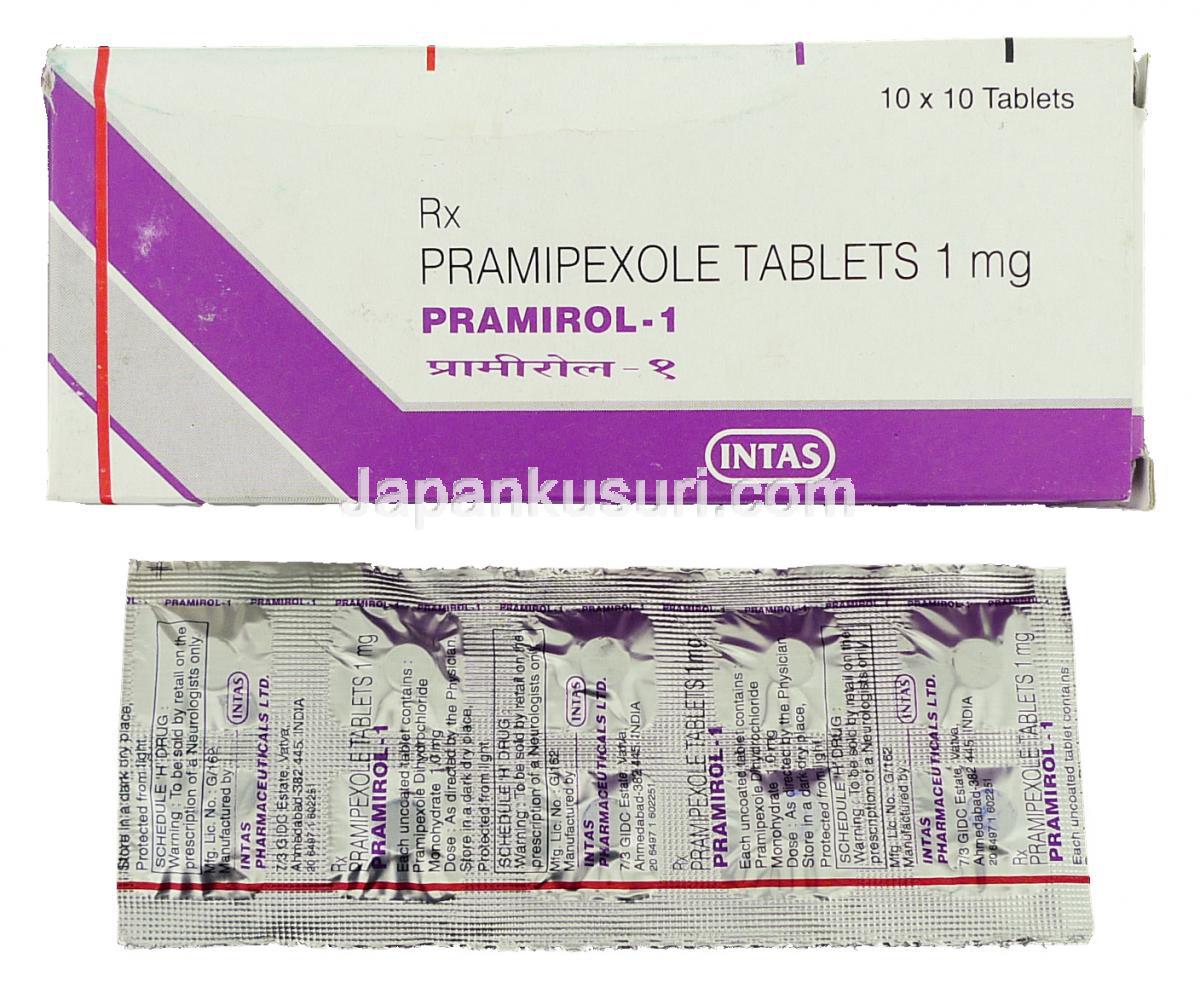 プラミペキソール 通販